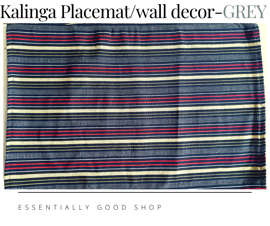 Ethnic Placemat/Handwoven Kalinga Fabric Placemat Washable/Wall Decor ...