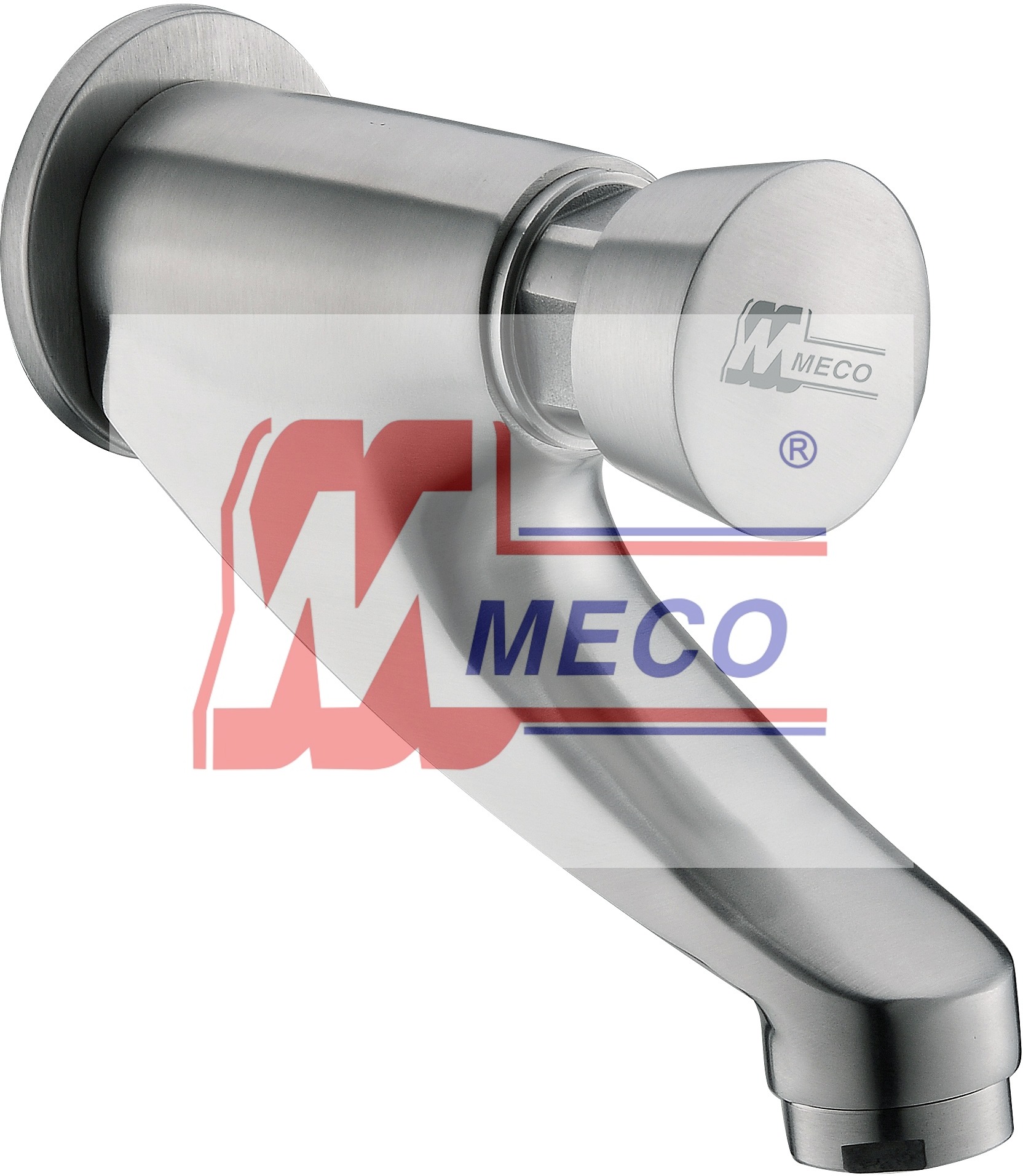 Meco Stainless Steel 304 Bathroom Sink Faucet Delay Action Faucet with ...
