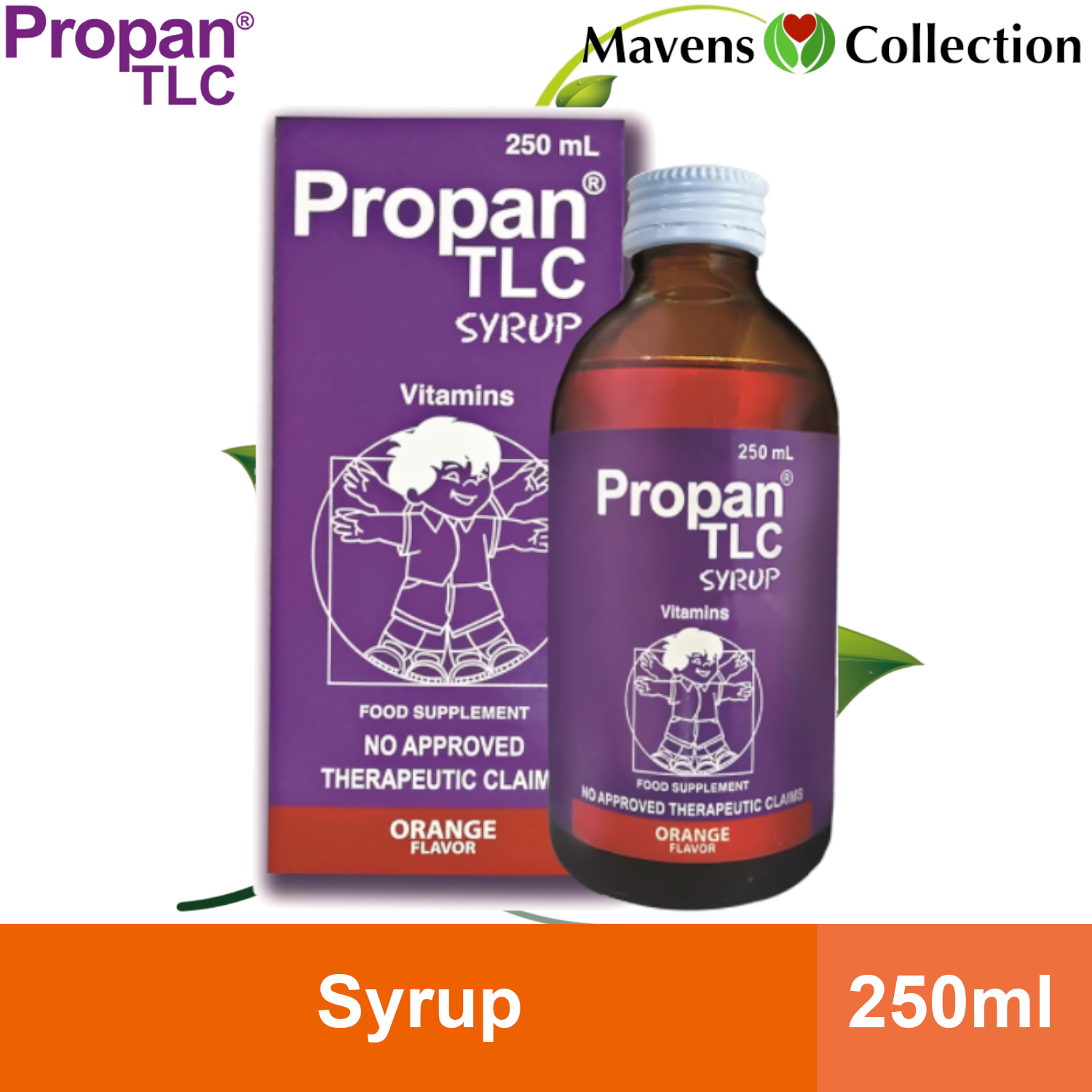 PROPAN Propan TLC Vitamins Syrup 250ml by MAVENS COLLECTION | Lazada PH
