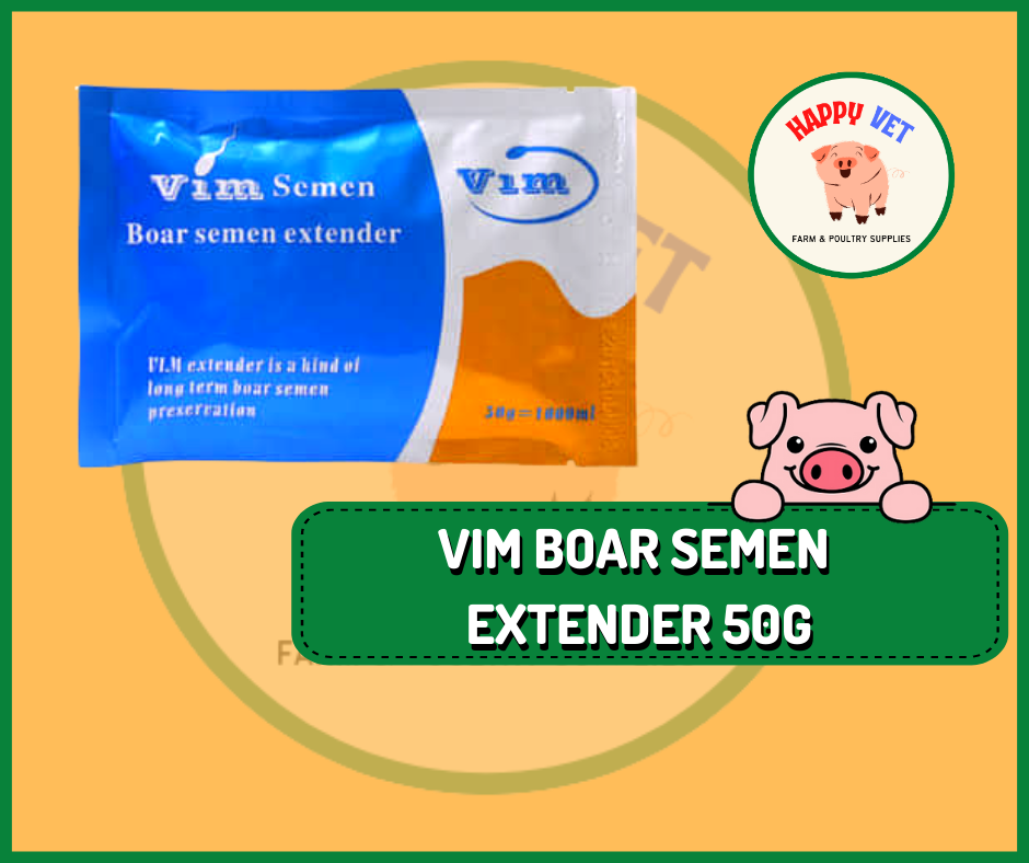 VIM 7-9 days Boar Semen Extender Powder 50g Long term extender pig semen for artificial ...