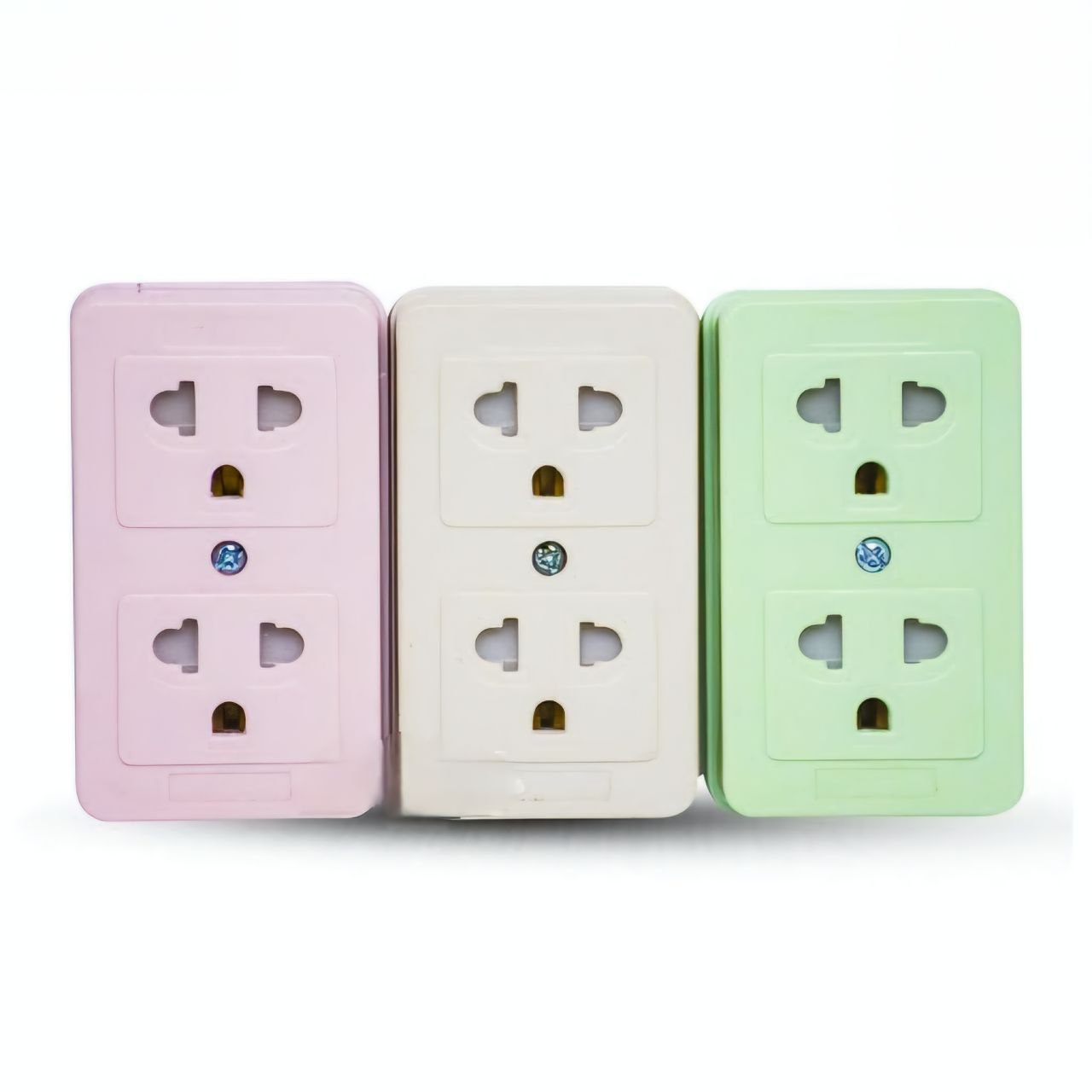 2 Gang Outlet with Ground, Surface Type (Box of 12pcs) | Lazada PH