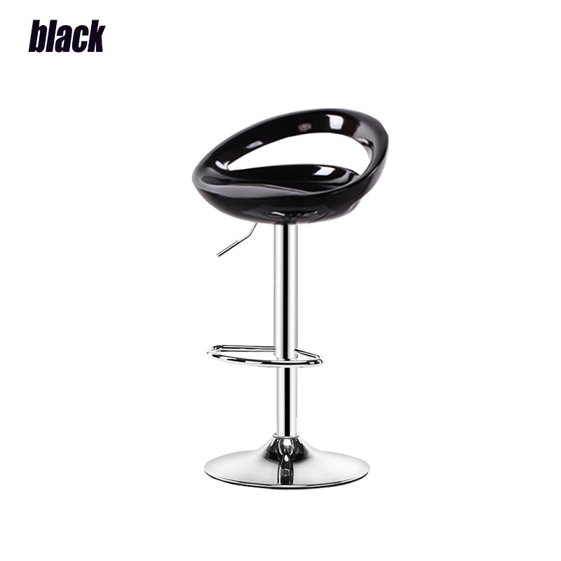 Modern Bar stool Chair with adjustable backrest and swivel height ...