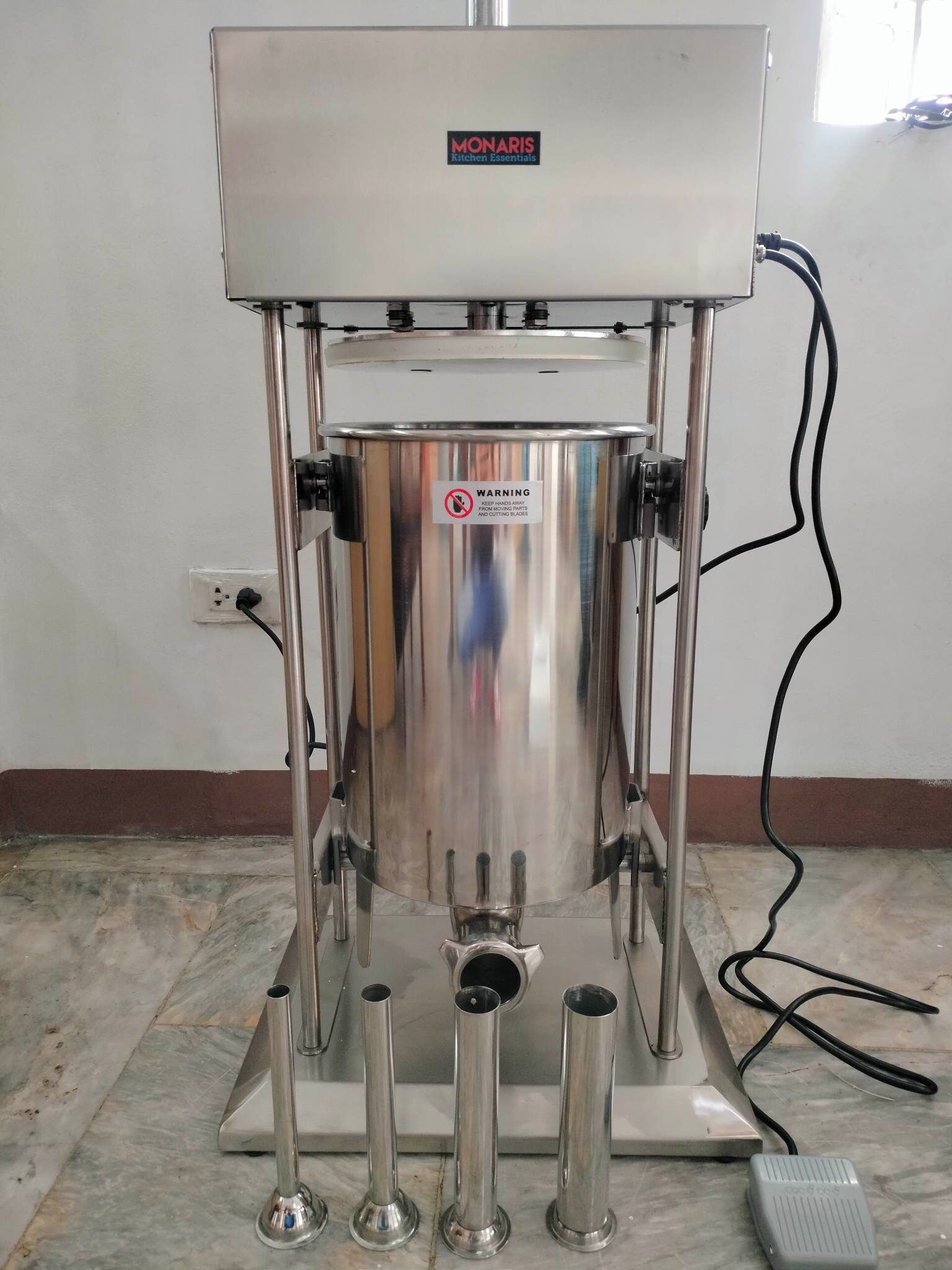 Sausage Stuffer 20L Automatic With Paddle Control Longanisa Filler ...