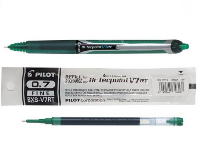 Pilot Hi-Tecpoint V7 RT Retractable Rollerball/Refill only Pen 0.7mm ...
