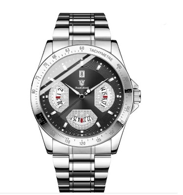 BOSCH SHIELD Business Luxury Full Stainless Fashion Men's Quartz Wrist ...