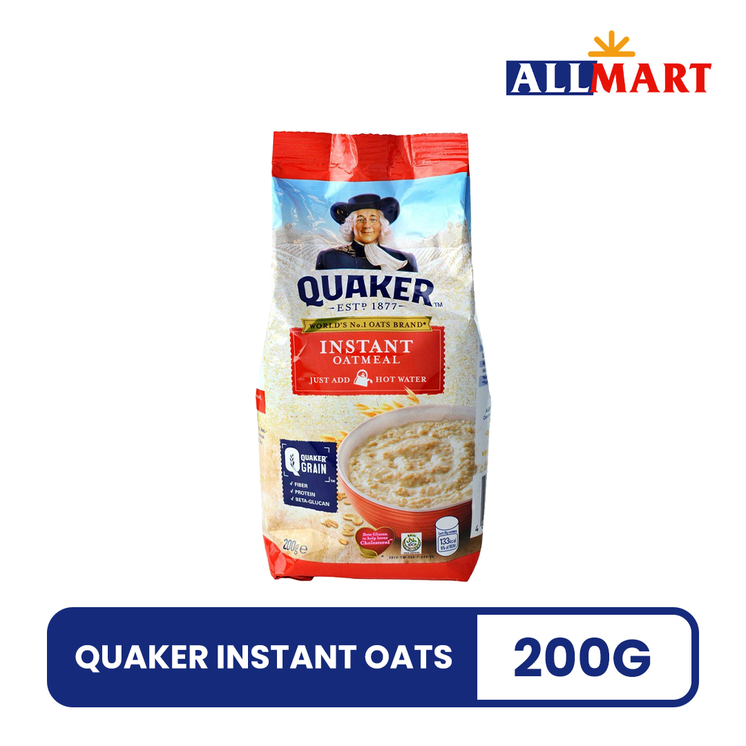 Quaker Instant Oats 200g | Lazada PH