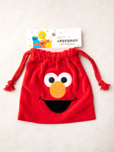 [DAISO KOREA] Sesame Street String Tightening Pouch | Lazada PH