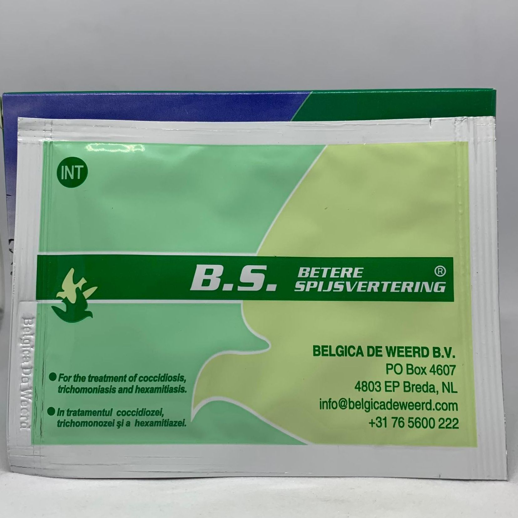 BS Powder (B.S) Belgica De Weerd B.V for Racing Pigeon 5 grams sachet ...