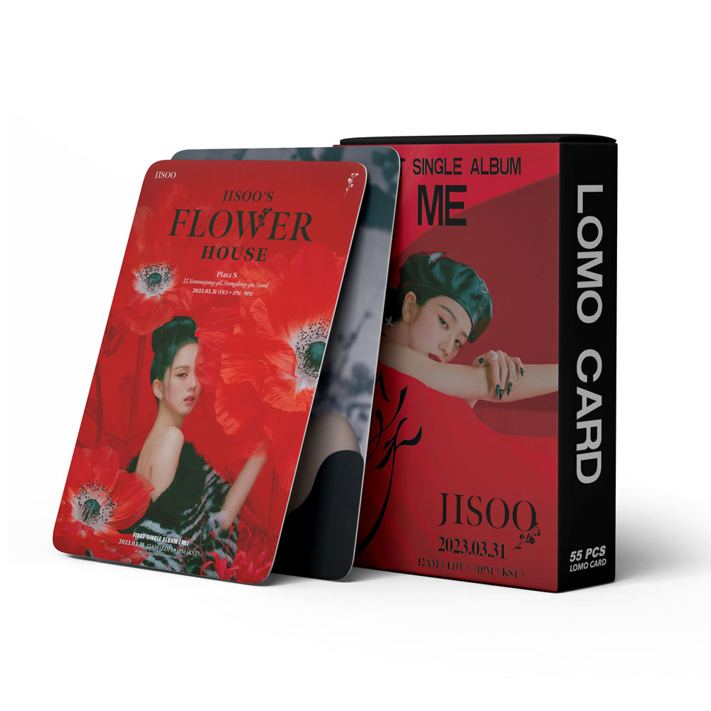 BPTG Lomo Card BLACKPINK Album 54pcs/set Lisa Jisoo Rose Jennie ...