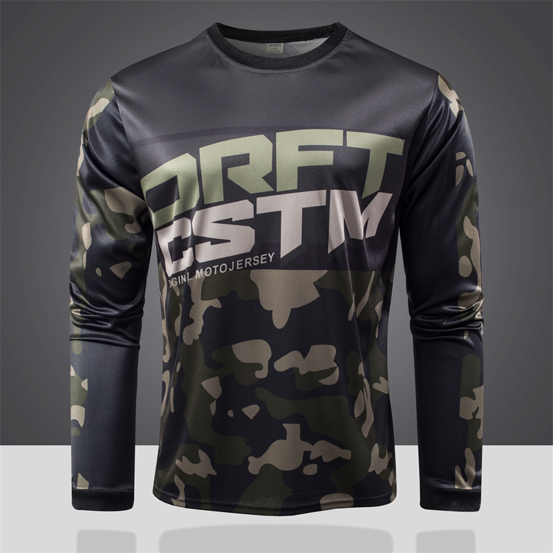 Motor shirt long sleeve for men riding Cycling bike jersey bikers ...