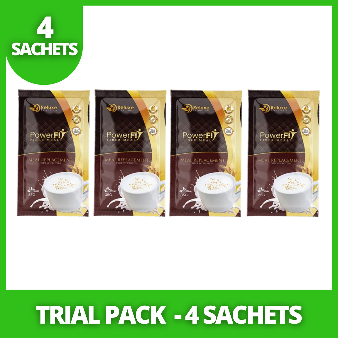 POWER FIT FIBER MEAL - Meal Replacement with Fiber and Protein Meal On ...