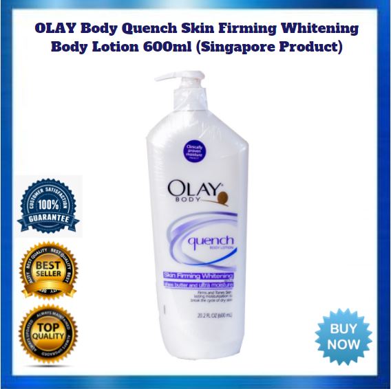 OLAY Body Quench Skin Firming Whitening Body Lotion 600ml (Singapore ...