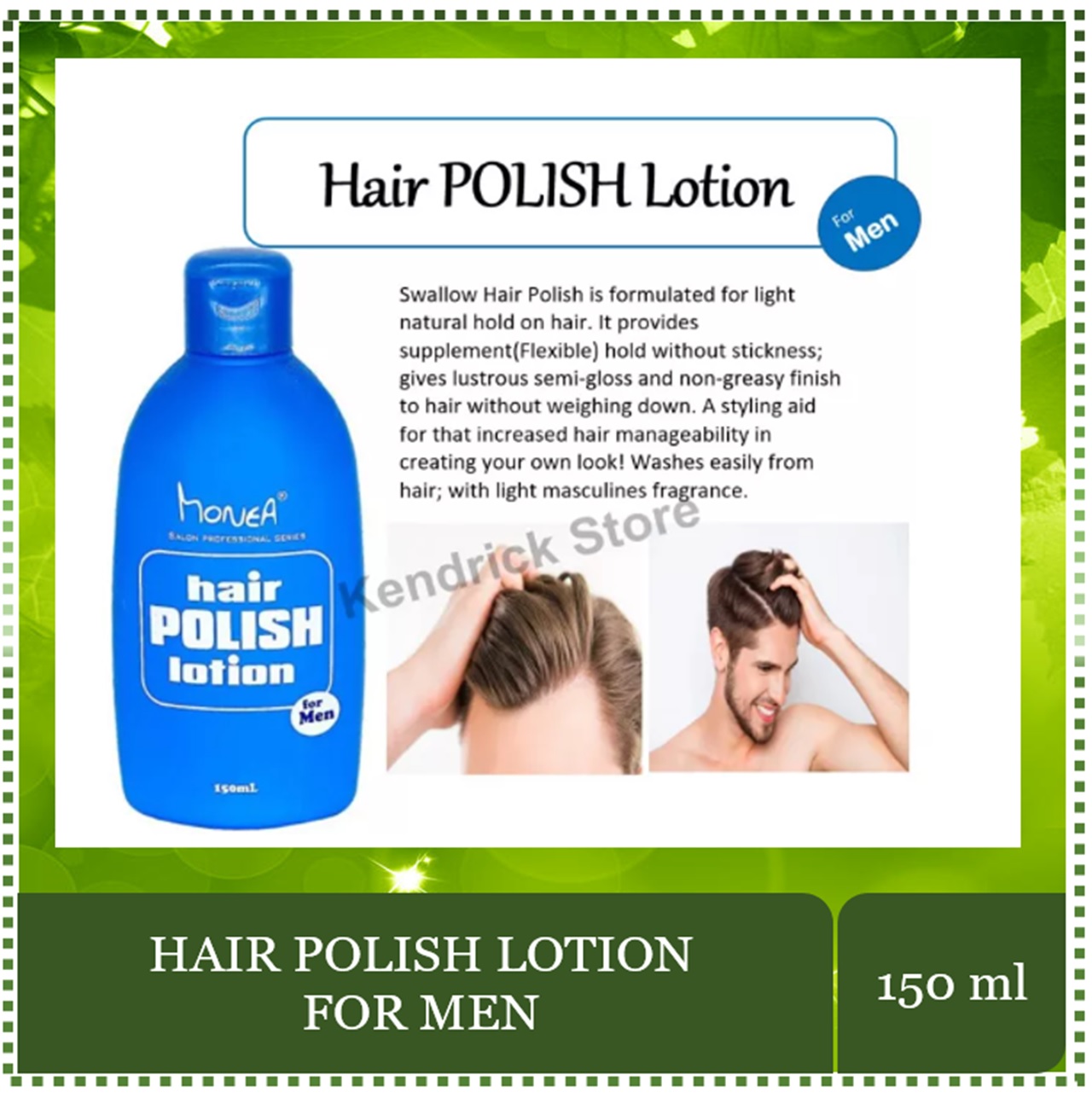 Monea Hair Polish Lotion for men 150ml | Lazada PH