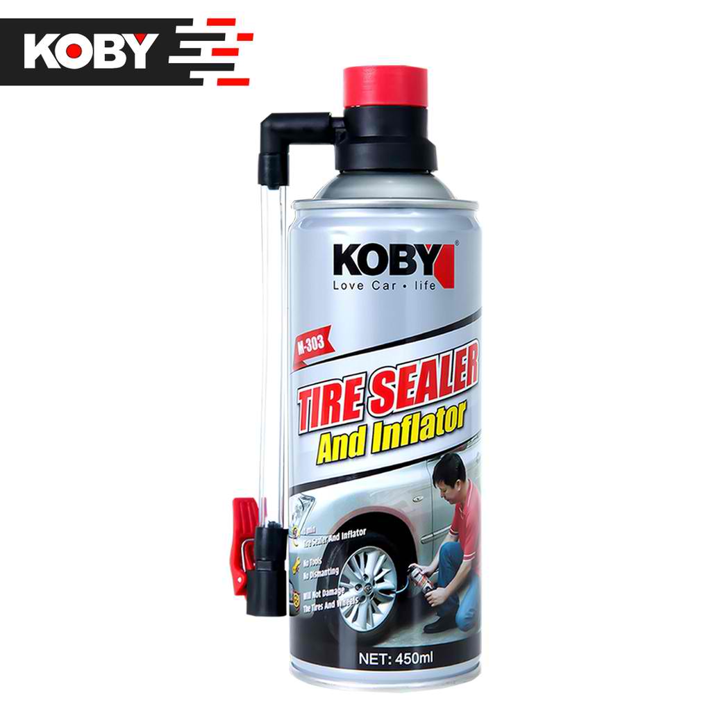 Koby Tire Sealer And Inflator 450ml/600ml | Lazada PH