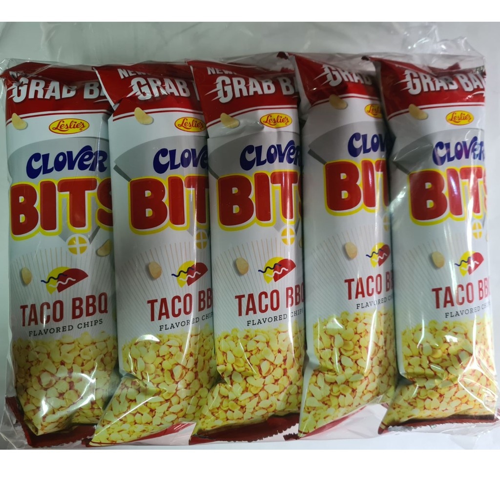 Clover Bits Taco BBQ / Chicken Flavored 40g x 10pcs | Lazada PH