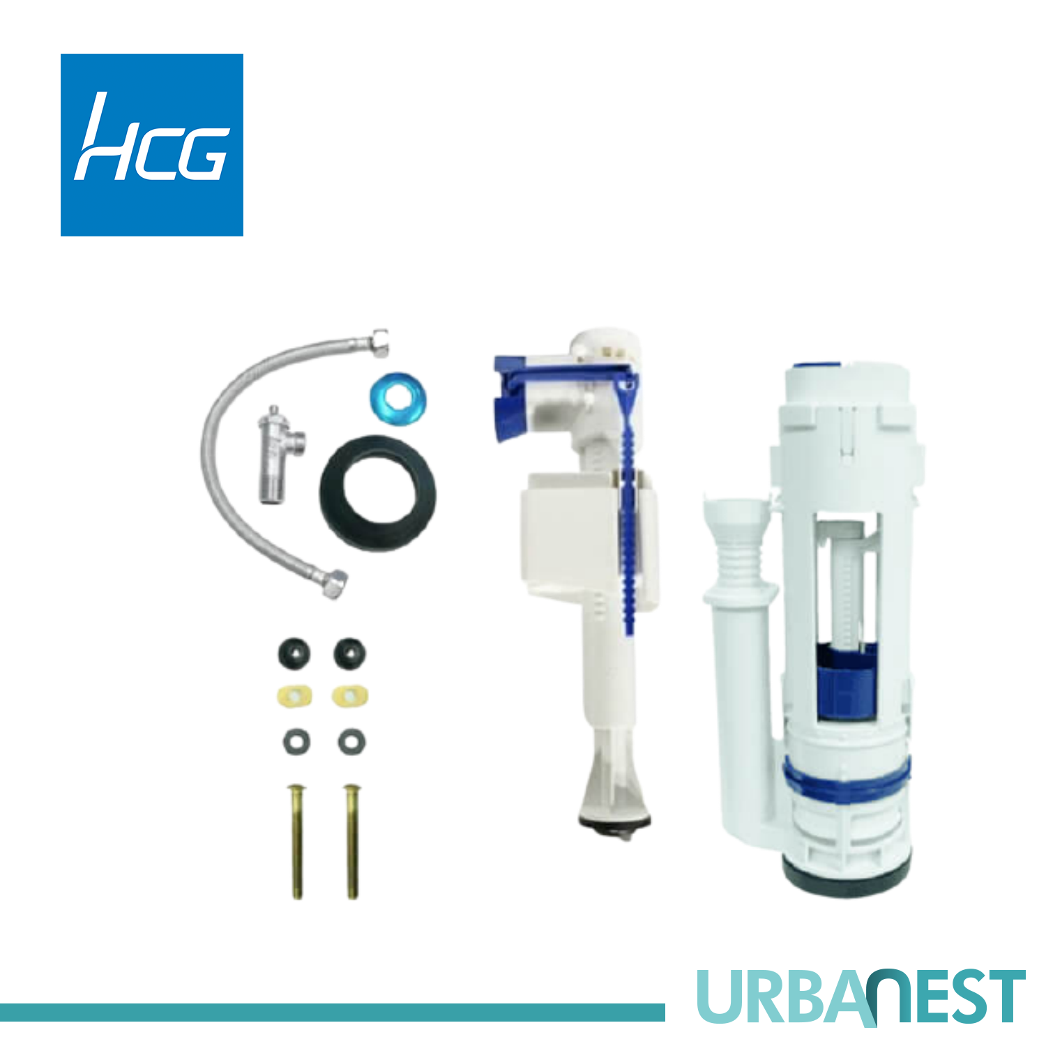 HCG Toilet Tank Fittings Set CF778D NC w/warranty. | Lazada PH