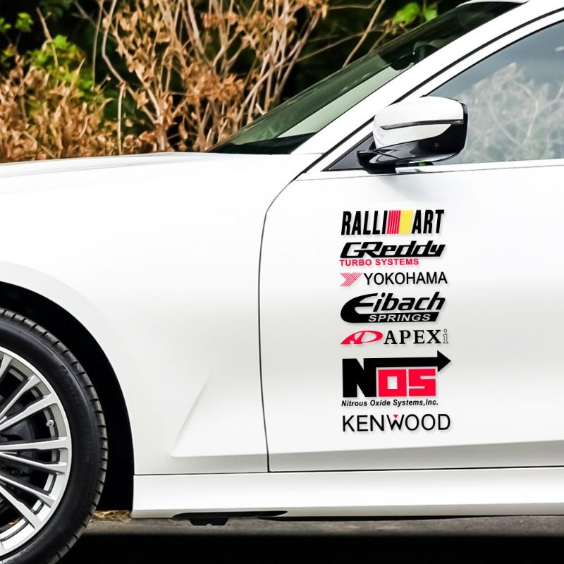 B-63 1pc Car Ralliart Racing Development Sticker Decals | Lazada PH