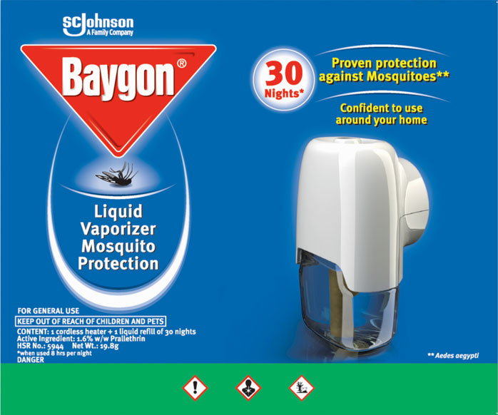 Baygon Anti-Dengue Liquid Repeller 30 Nights of Proven Protection ...