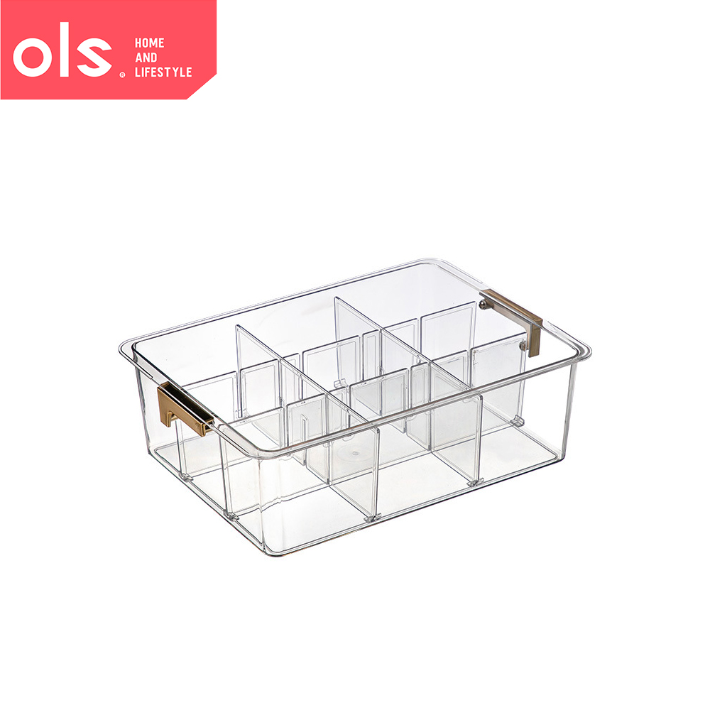 OLS Transparent Underwear Organizer Wardrobe Clothes Storage with ...