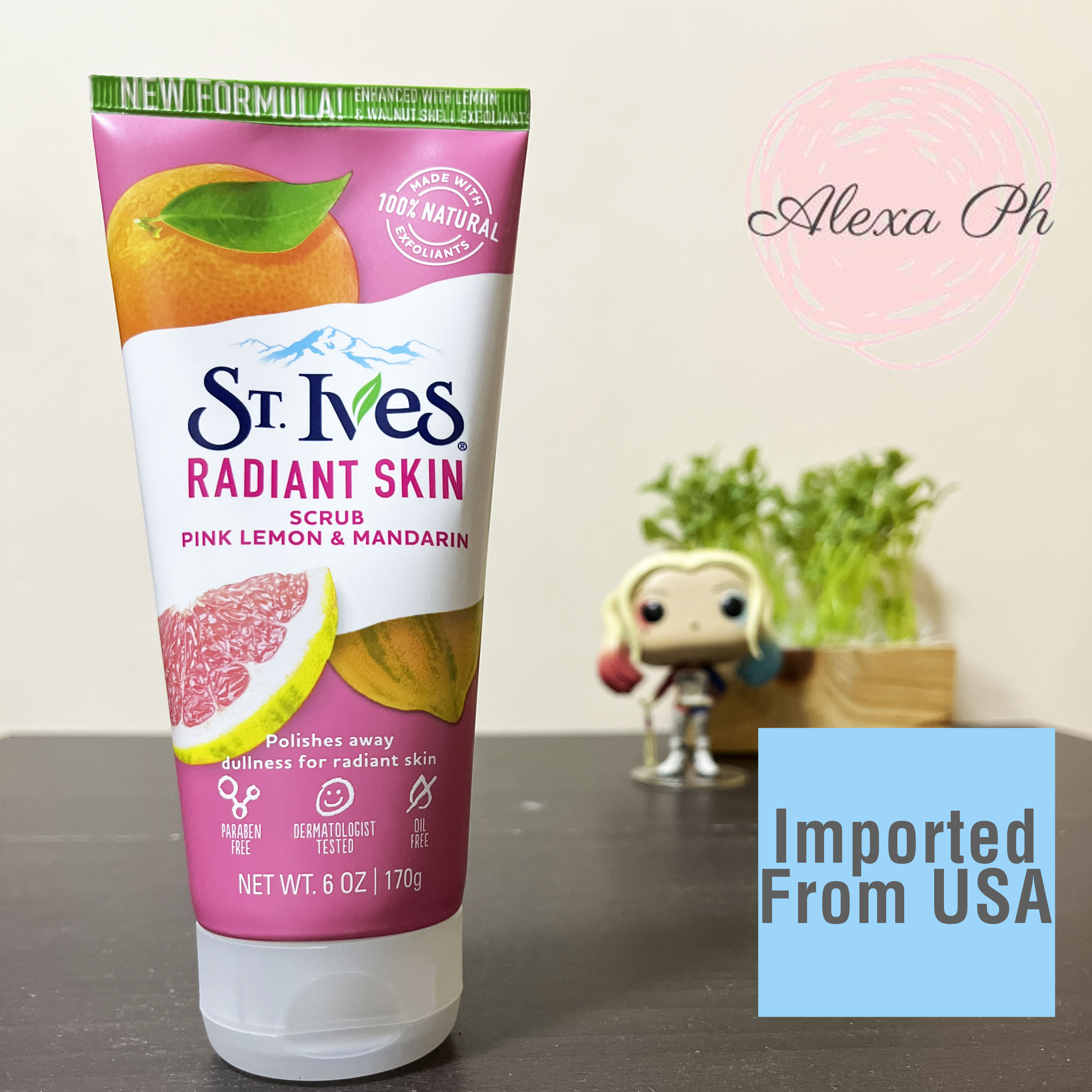 St Ives, Radiant Skin Scrub, Pink Lemon & Mandarin (170 g) | Lazada PH