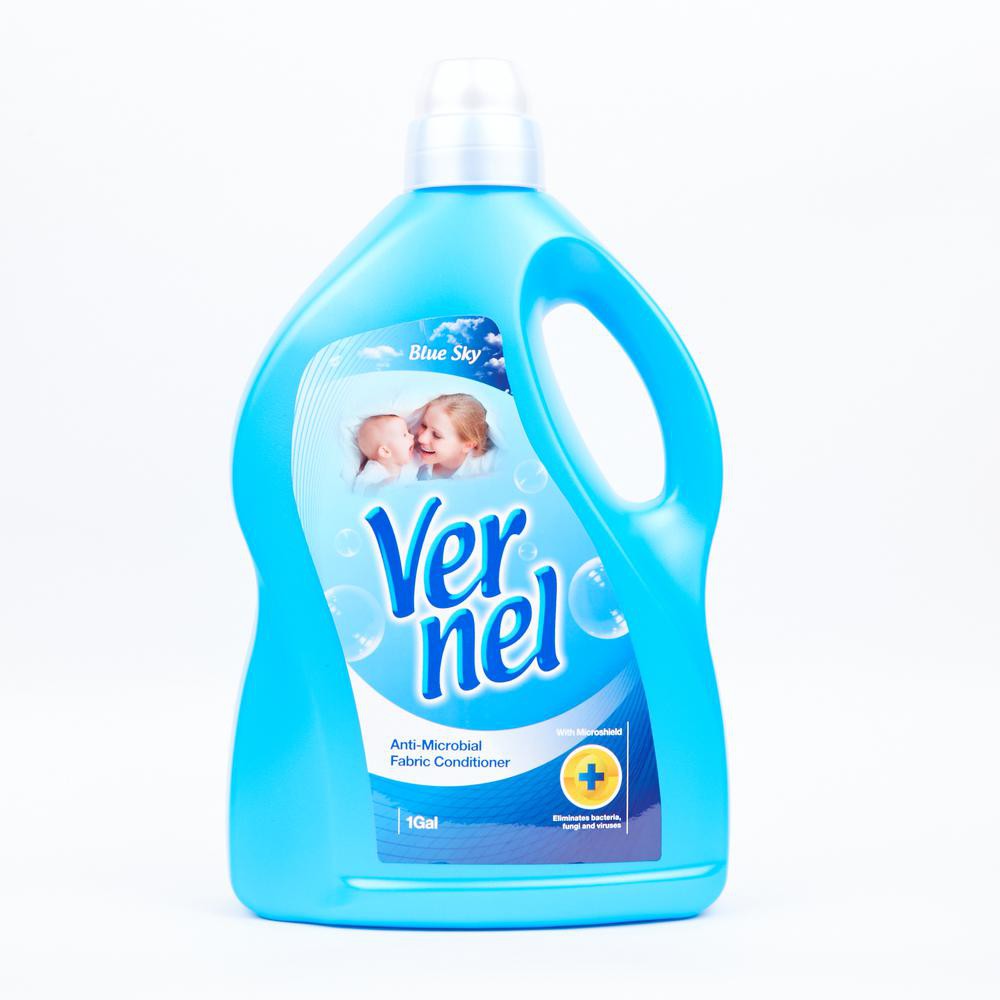 Vernel Anti-Microbial Fabric Conditioner, Blue Sky, 1 Gallon | Lazada PH