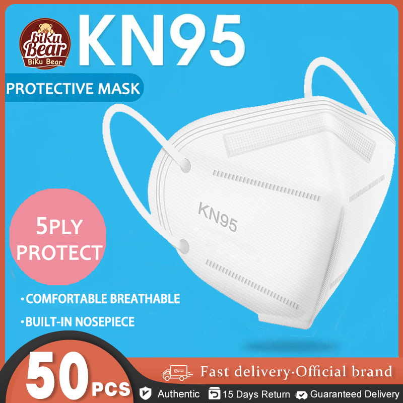 (RMS) Adelai 50Pcs Face Mask Surgical 3ply Excellent Quality with box ...