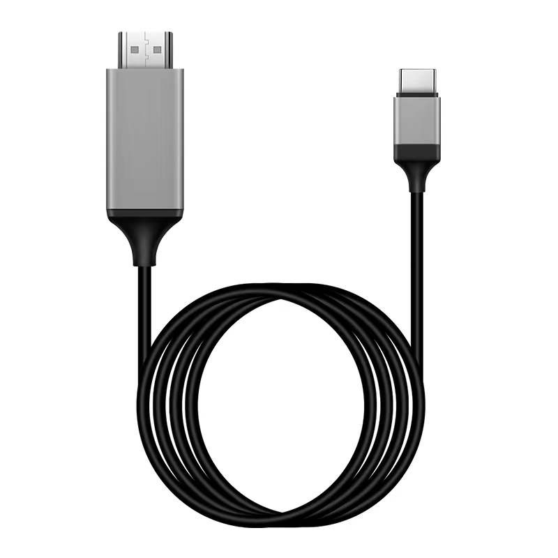 Hot Type-C To HDMI Adapter 4K30HZ USB C Cable Laptop/Tablet/Phone to TV ...