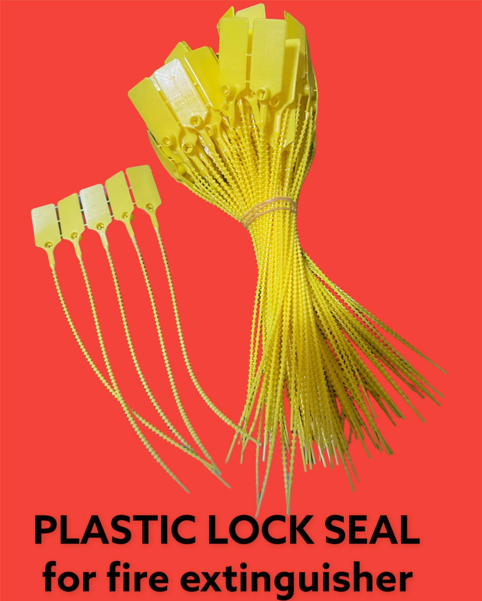 Plastic Lock Seal For Fire Extinguisher-100pcs. | Lazada PH