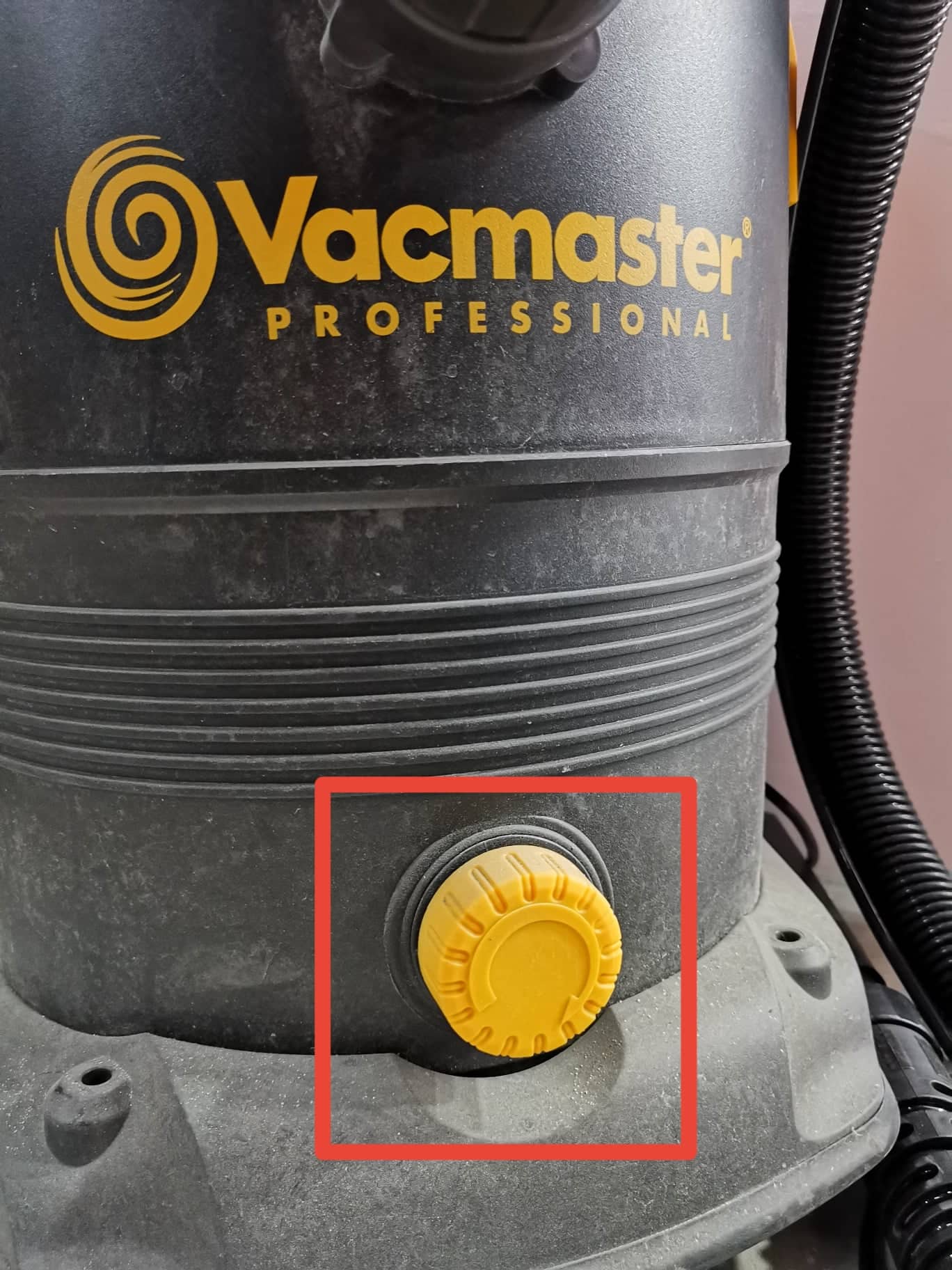 VACMASTER BEAST EXTRACTOR DRAIN CAP WITH GASKET FOR VK1330/ VK1320 ...