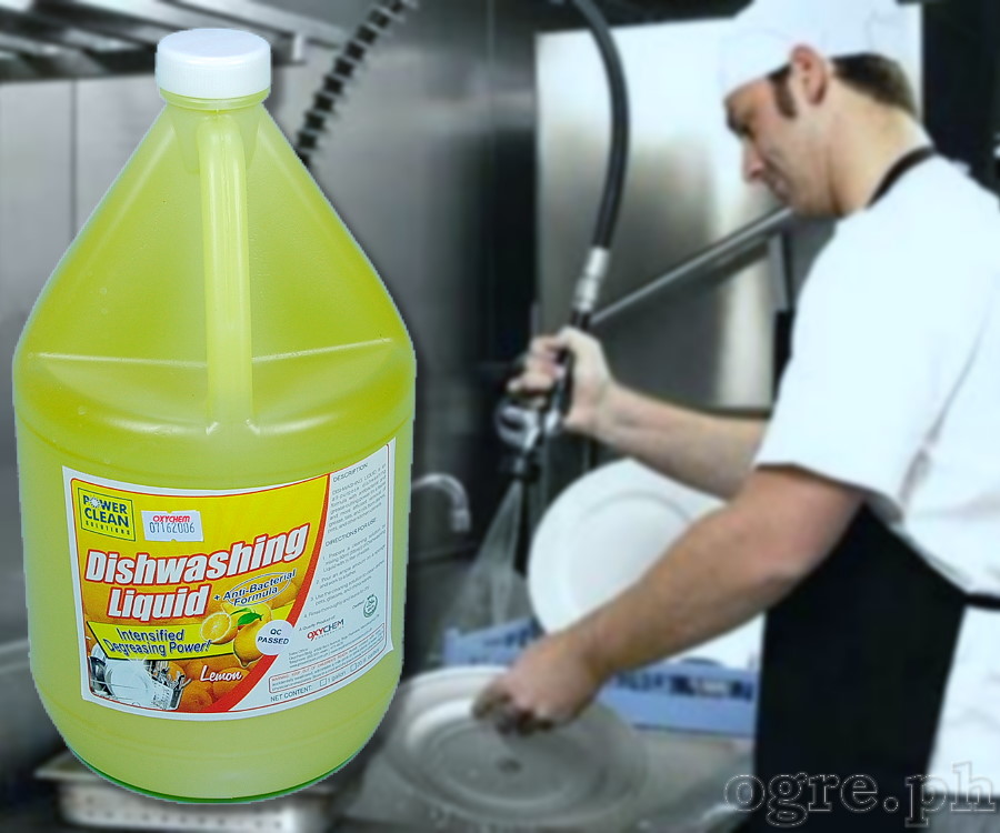 PowerClean 1 Gallon LEMON Scent Dishwashing Liquid | Lazada PH