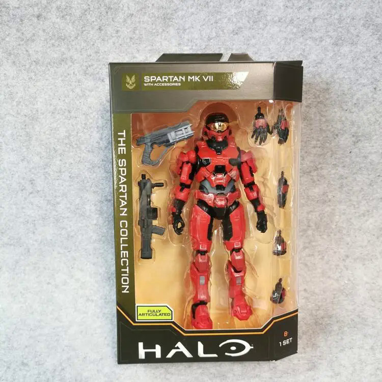 Jazwares Spartan Palmer MK VII Halo Master Chief Figure Infinite ...