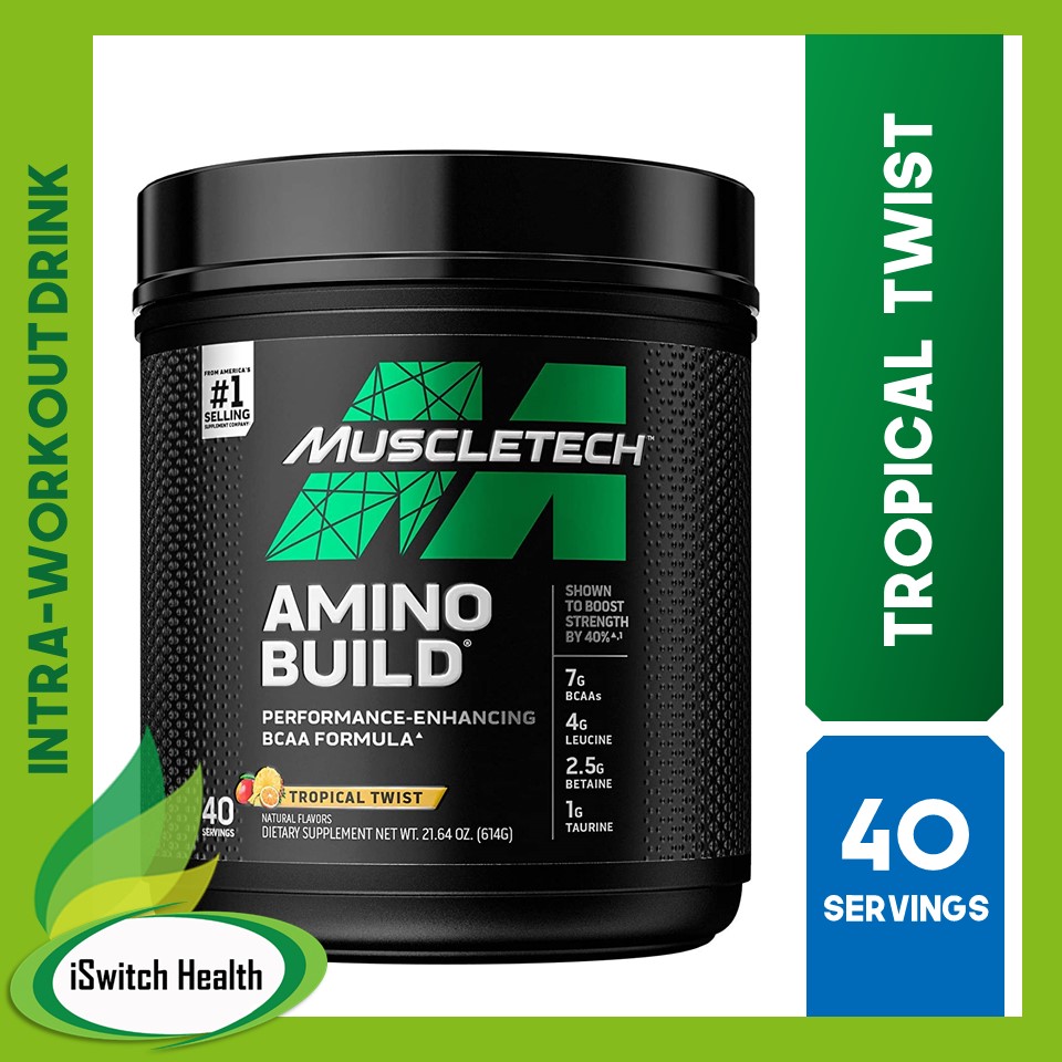 MuscleTech Amino Build - 40 Servings Tropical Twist | Lazada PH