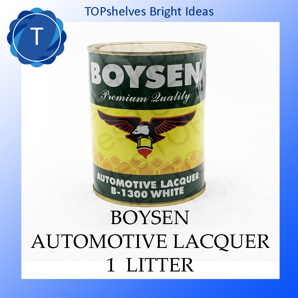 BOYSEN - AUTOMOTIVE LACQUER B-1300 WHITE - 1LITER | Lazada PH