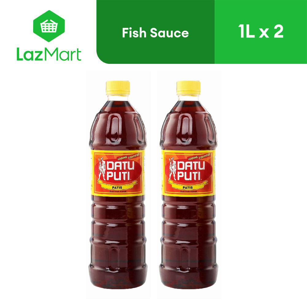 Datu Puti Fish Sauce 1L - Pack of 2 | Lazada PH