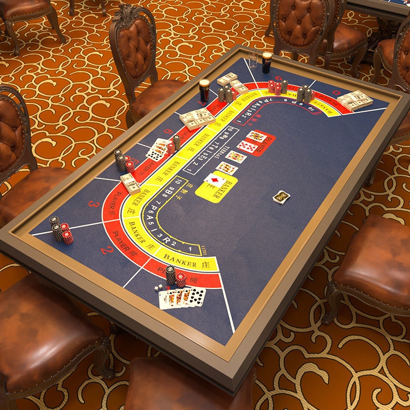 Dezhou Poker Chips Dice treasure tablecloth table mat chess and card ...