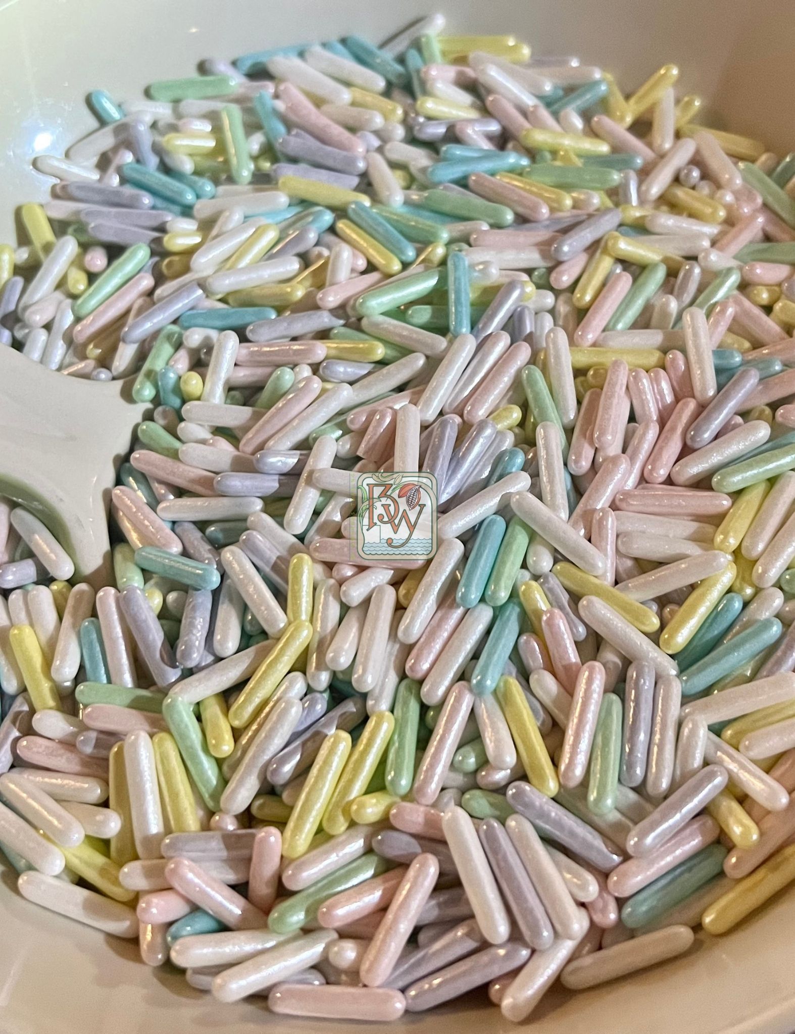 Edible Sprinkles (Pastel Collection) jimmies, dragees, sprinkles for ...