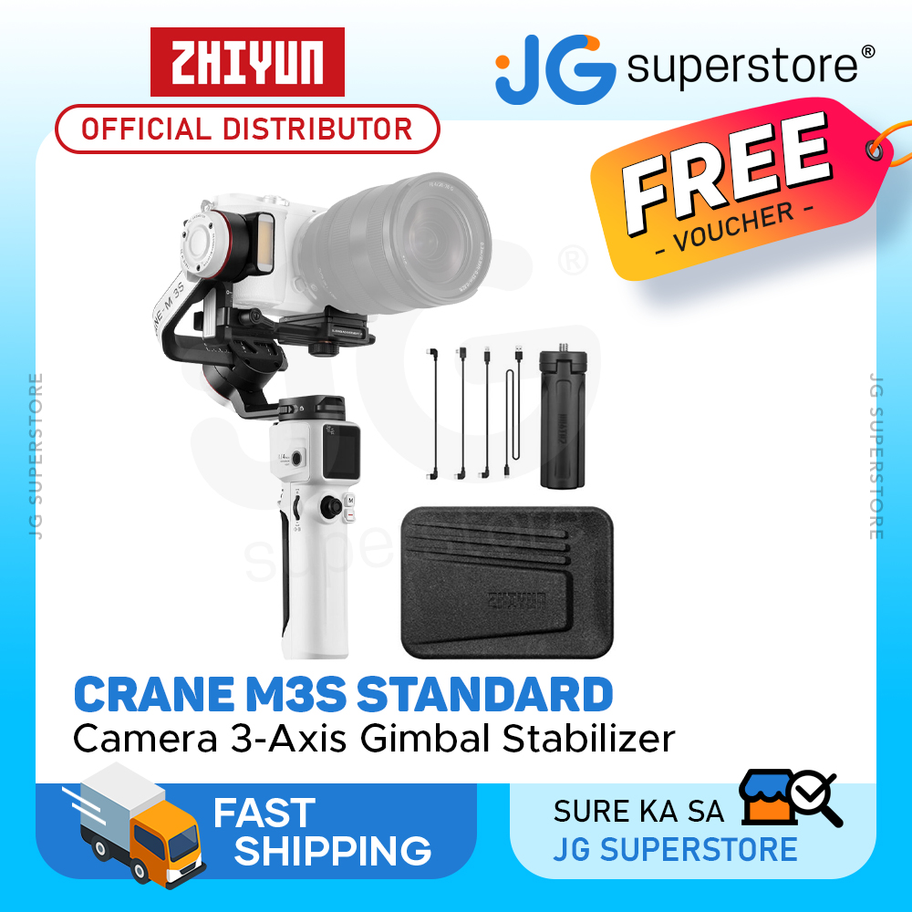 Zhiyun Crane M3S Camera 3-Axis Handheld Gimbal Stabilizer for ...