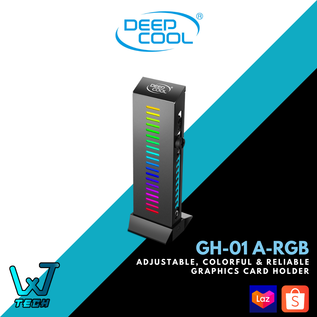 Deepcool GH-01 ARGB Graphics Card Holder (DP-GH01-ARGB) | Lazada PH
