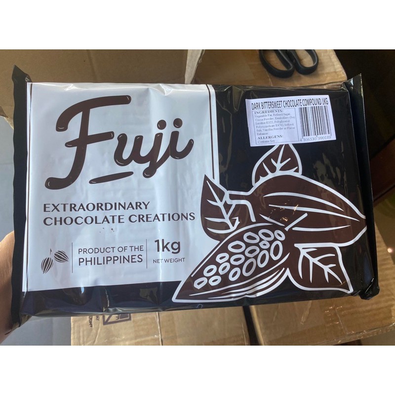 ♚Fuji Chocolate 1kg Dark Bittersweet Chocolate Compound♬ | Lazada PH