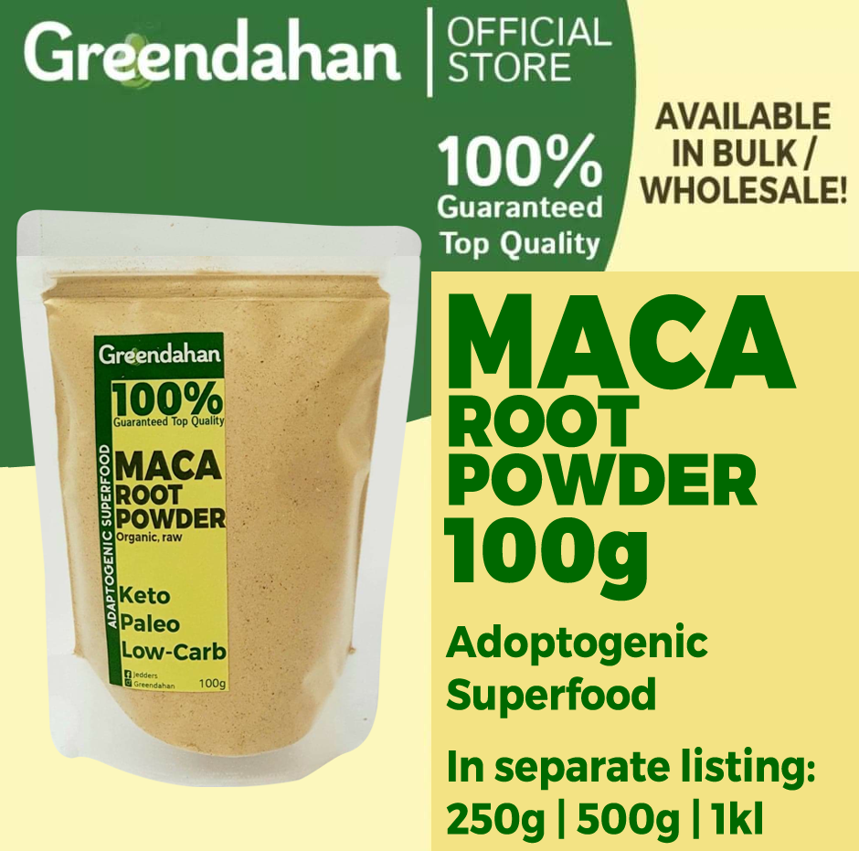 Greendahan Black Maca Root Powder - Pure 100g | Lazada PH