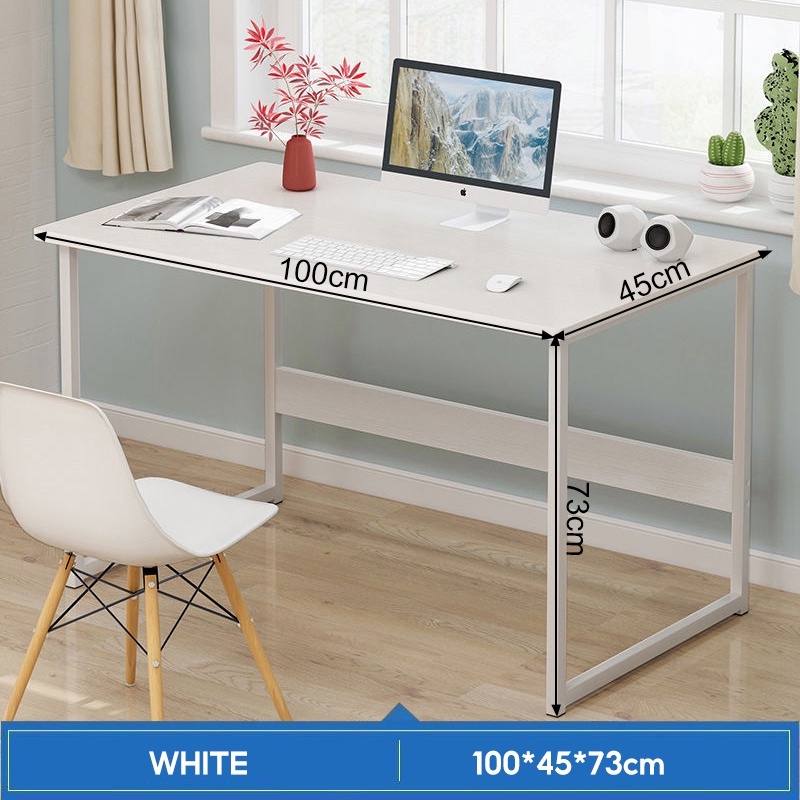 High Quality Furniture Modern Minimalist Computer Desk Solid Wood Study ...