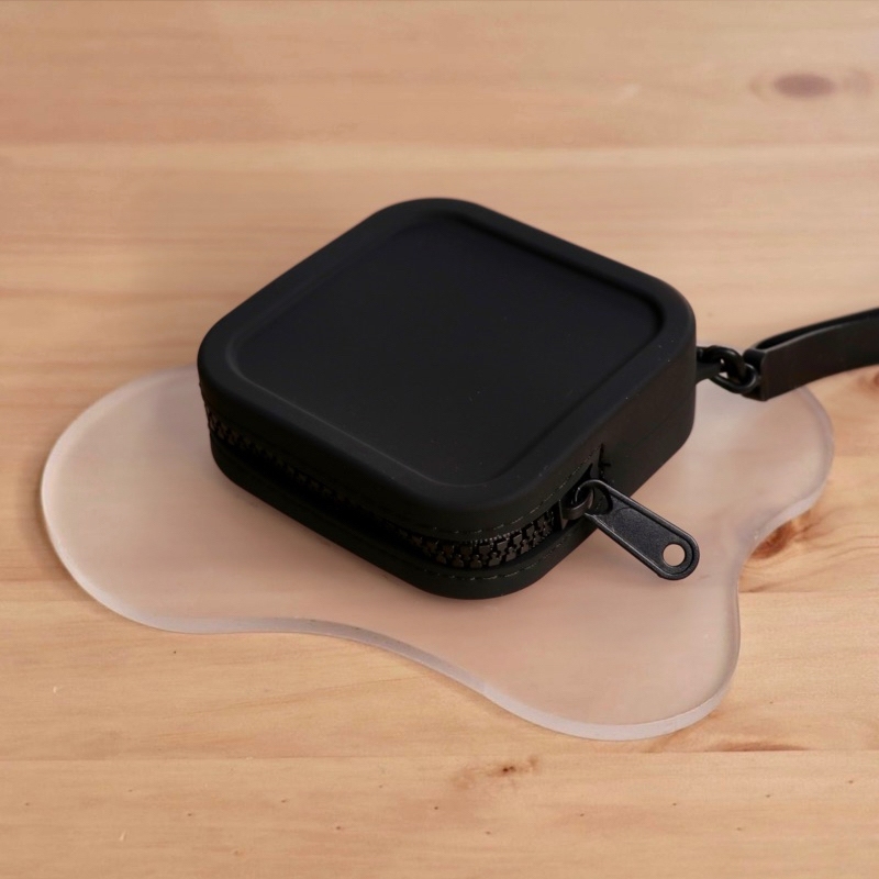 Cache Purse | Silicone Organizer Wallet Coin Purse Travel Pouch ...