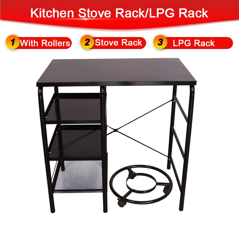 Gas Stove Stand Heavy Duty Kitchen Rack Gas Rack Stove Rack (With ...