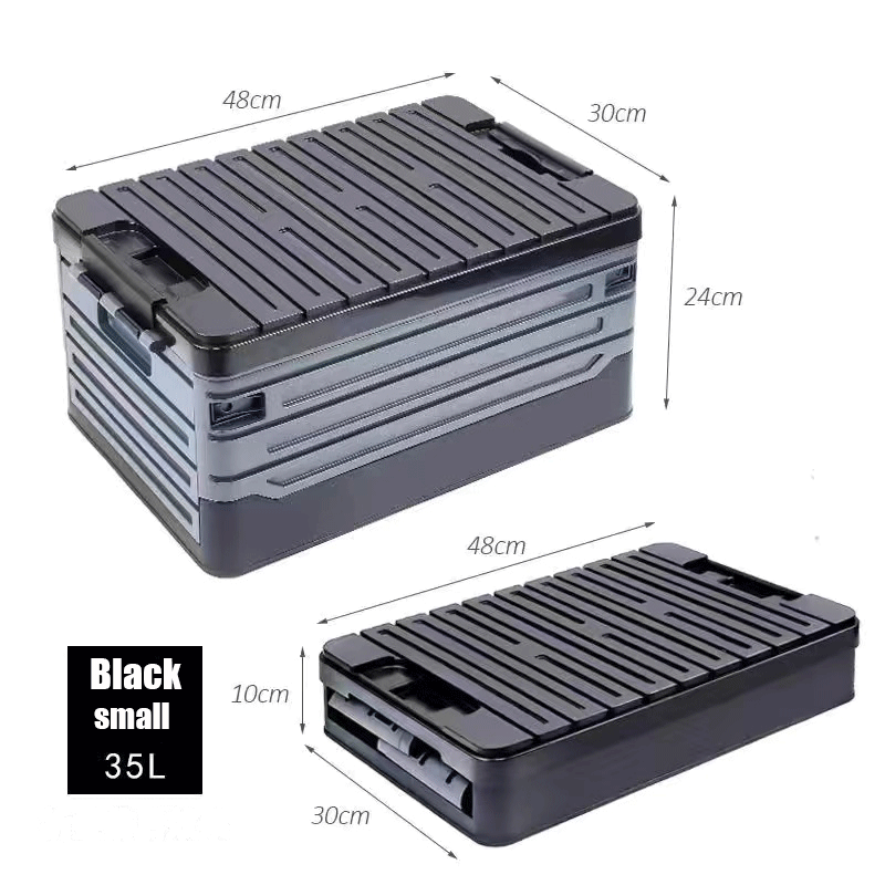 【KioKio】Car storage box large capacity 60L foldable car storage box ...