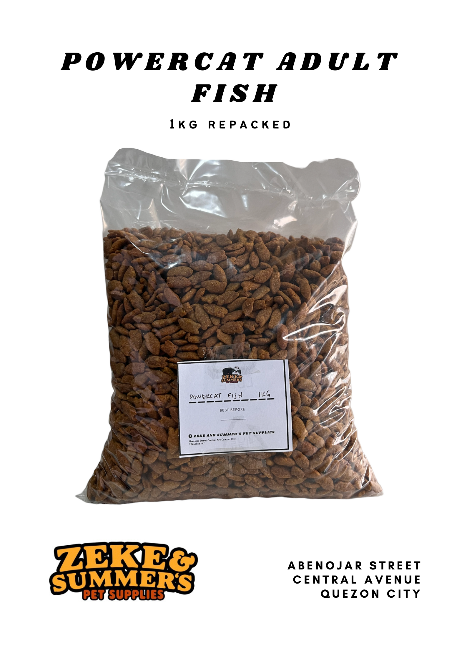 Powercat Dry Cat Food Tuna/Fish/Kitten Formula | Lazada PH