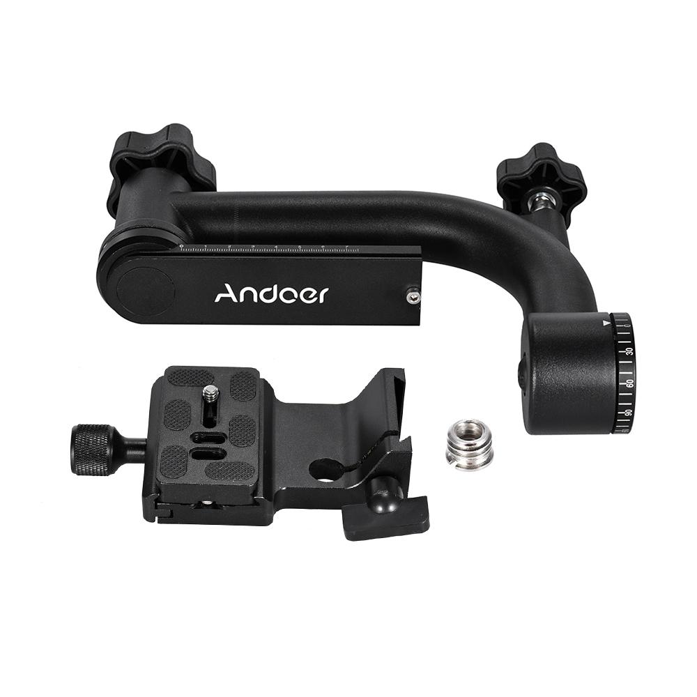 Andoer Heavy Duty Metal Panoramic Gimbal Tripod Head with Arca-Swiss ...