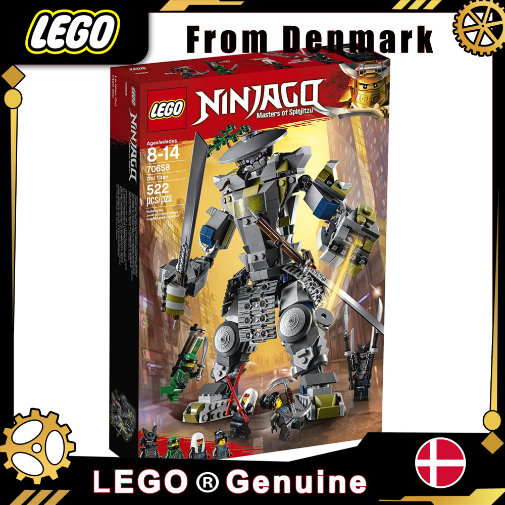 【Genuine】LEGO NINJAGO Spinjitzu master: Oni Titan 70658 building block ...