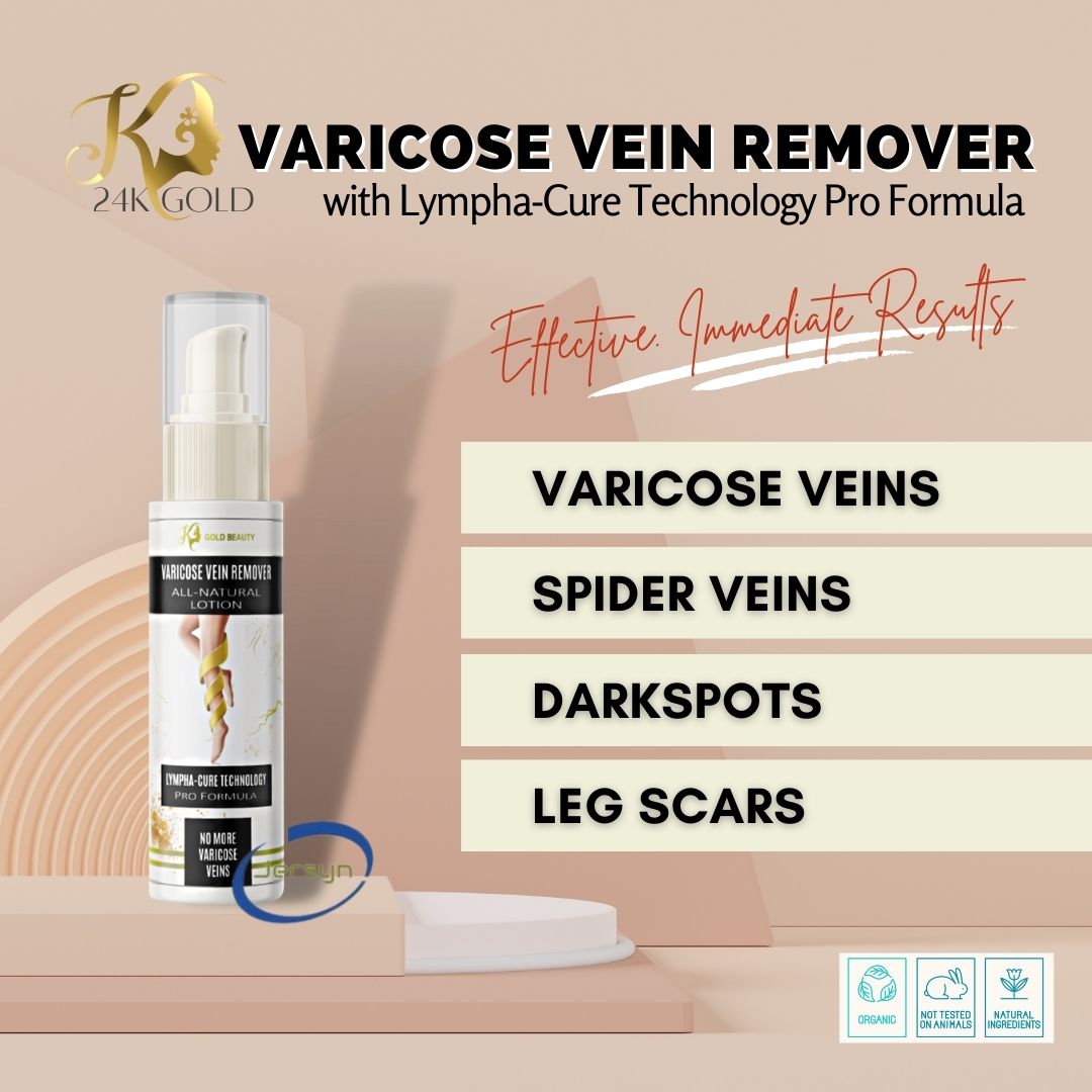 Jersyn | 24K VARICOSE VEIN REMOVER 100g by K Gold Beauty with Lympha ...