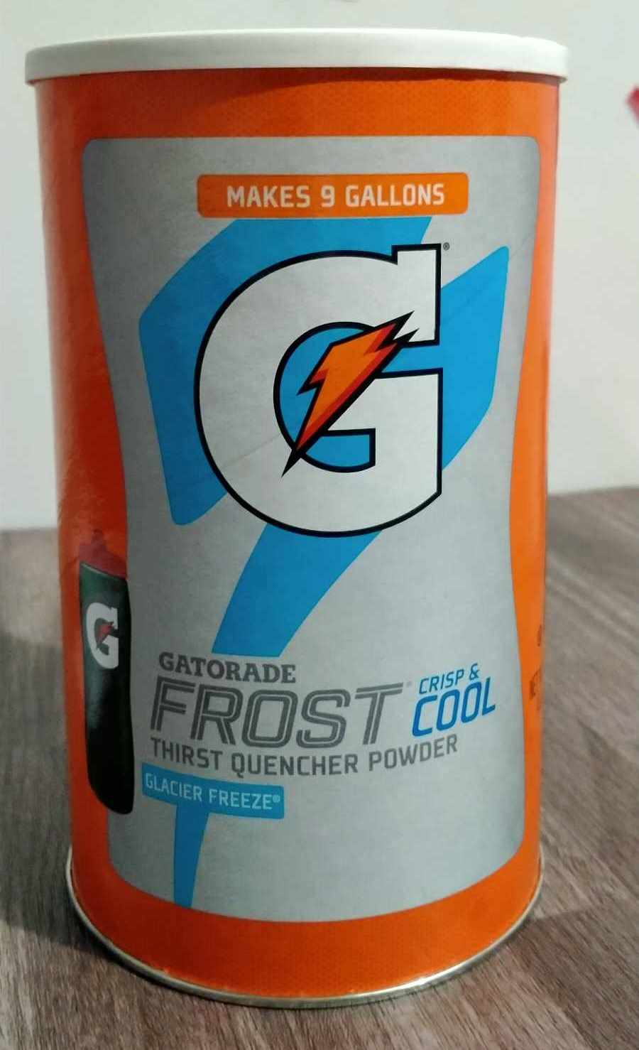 Gatorade FROST CRISP & COOL THIRST QUENCHER POWDER (GLacier Freeze ...