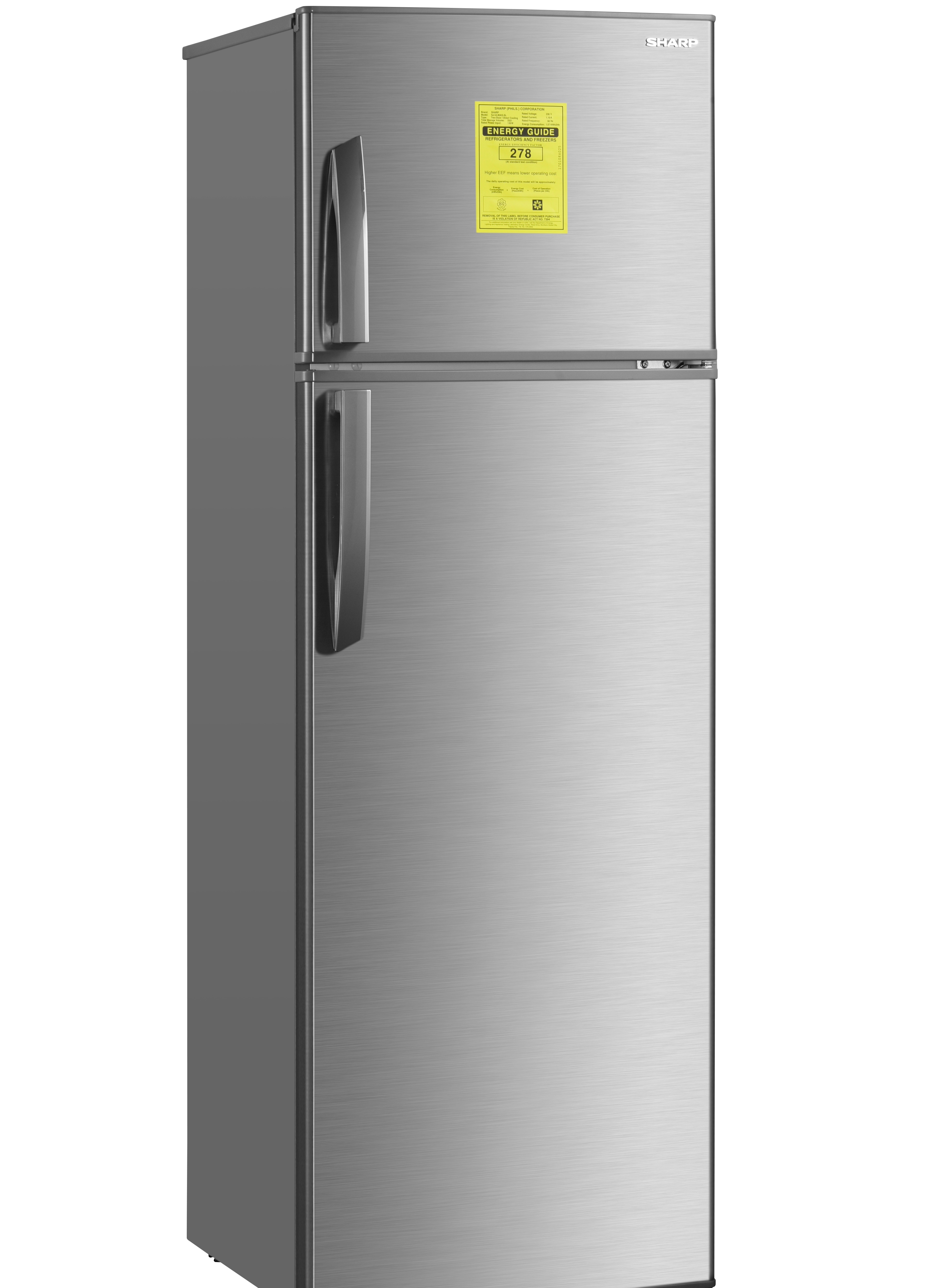 Sharp 9.1 cu. ft. Direct Cool Refrigerator SJ-UL90AS-SL | Lazada PH